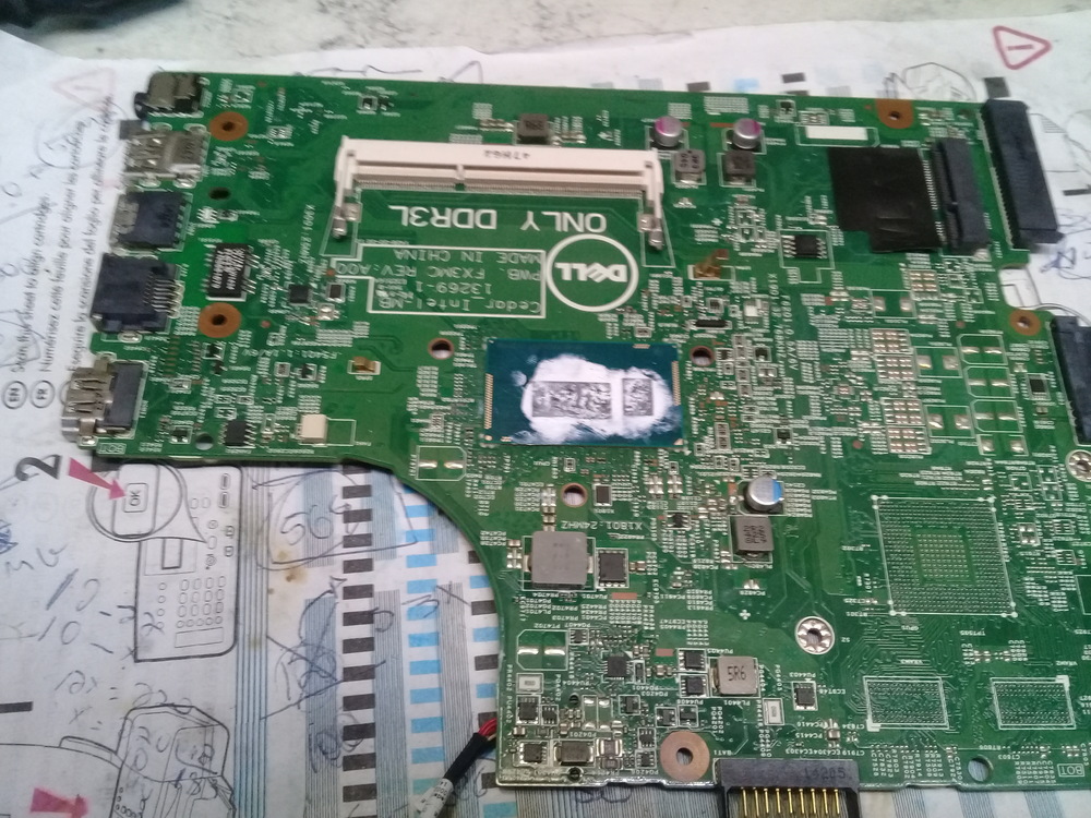 Dell Inspiron 15-3542 Wistron Cedar MB 13269-1 FX3MC/nao liga - Notebook's - EletrônicaBR.com